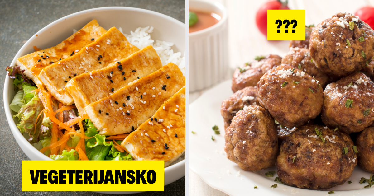 KVIZ: Je li ovo jelo vegansko, vegeterijansko ili mesno? | Joomboos ...