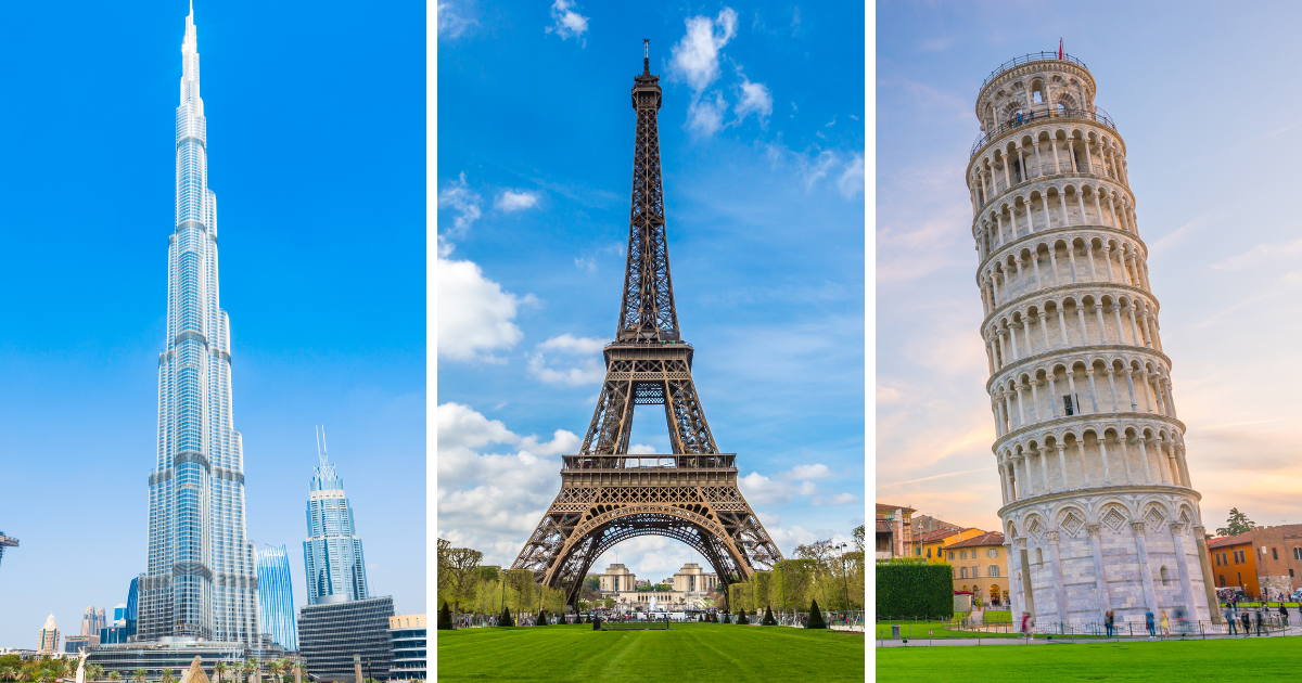 Znaš li točne nazive ovih 8/8 poznatih svjetskih građevina? | Joomboos ...